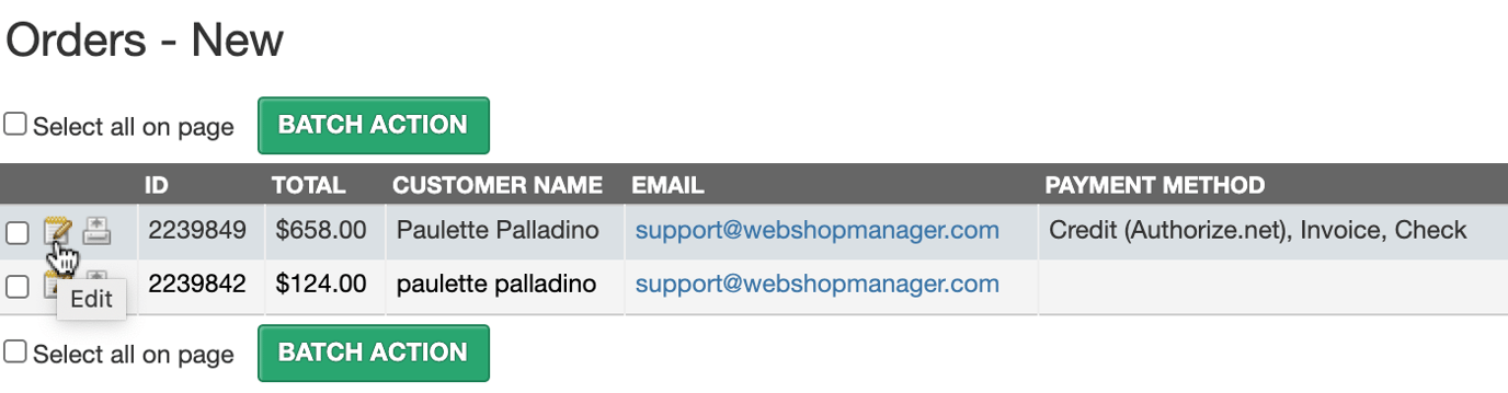 AUTHORIZE.NET CREDIT CARD PAYMENTS