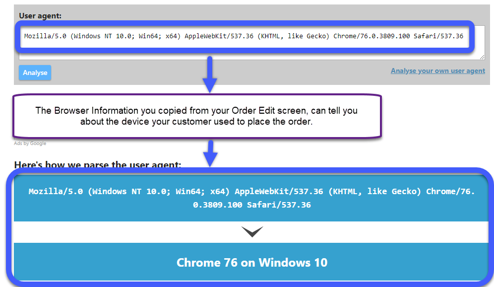 EDIT ORDER PAGE